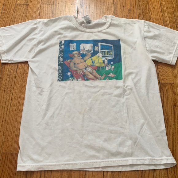 Shirts | Rare Vintage Funny Art Tee | Poshmark